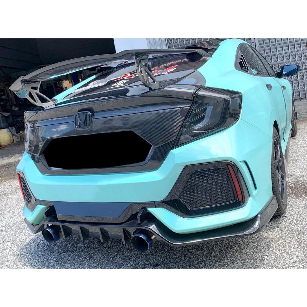 VSN UNIVERSAL GT WING ( 7 INCH STAND - 56 INCH W ) SPOILER WITH 2K ...
