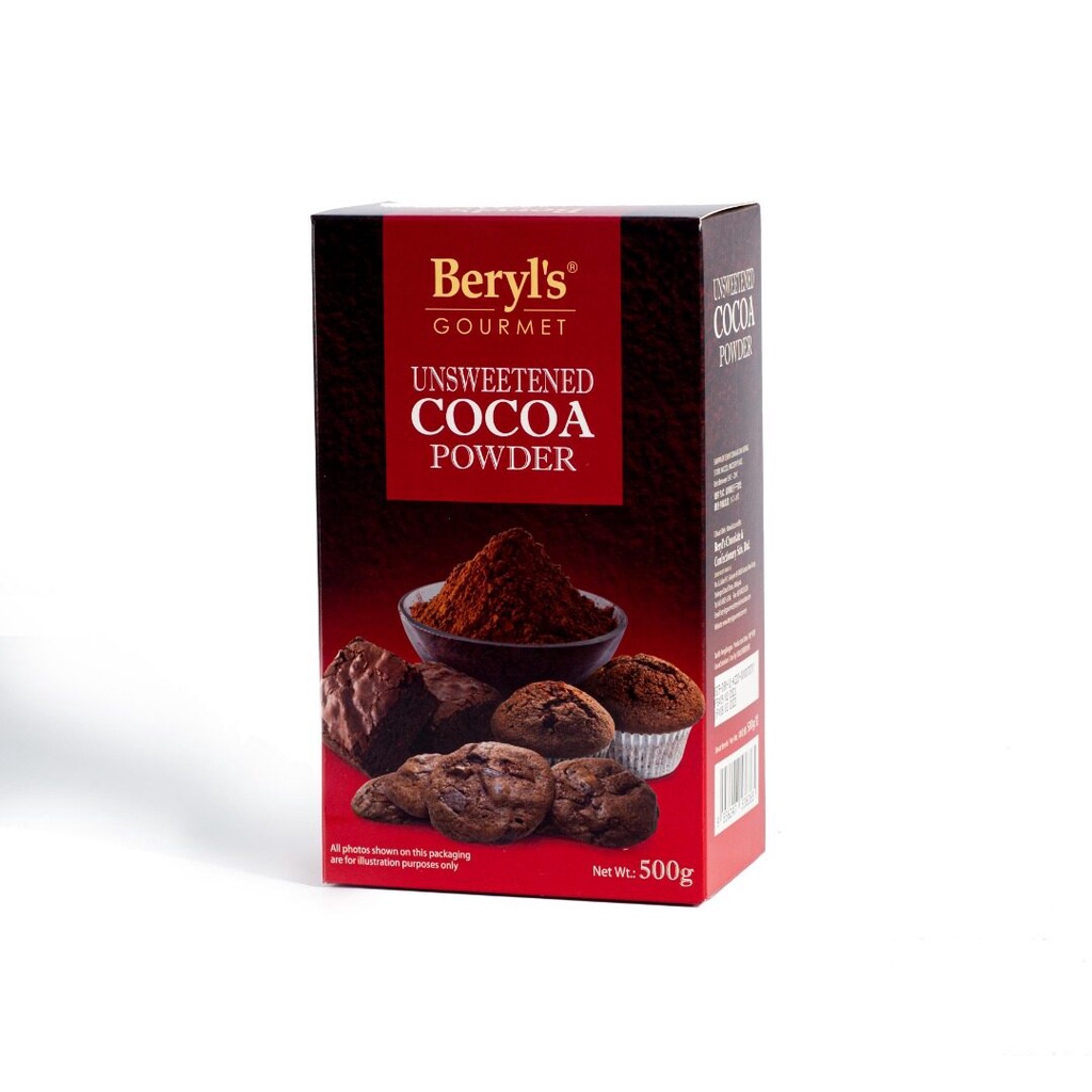 Serbuk Koko Tanpa Gula Beryl's Gourmet 500G | Beryl's Gourmet ...