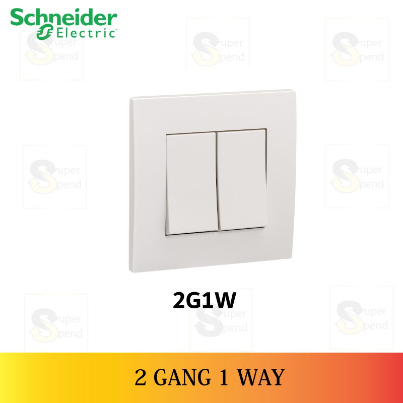 [ Vivace / Affle Plus ] Schneider Series Switches & Socket 1G1W 1G2W ...