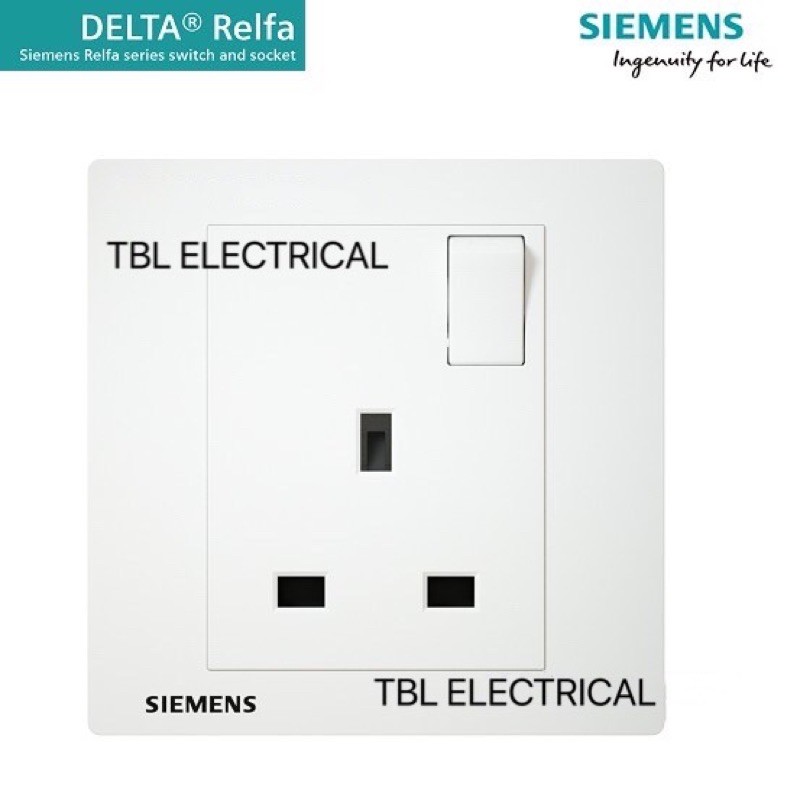 🔥SIRIM🔥SIEMENS DELTA® Relfa SERIES SWITCHES & SOCKET OUTLET SIRIM ...