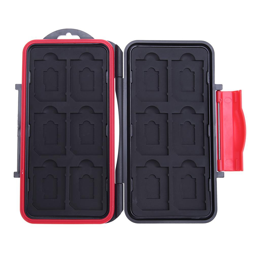 All in One Storage Memory Card Case Waterproof Shockproof SD Card TF ...