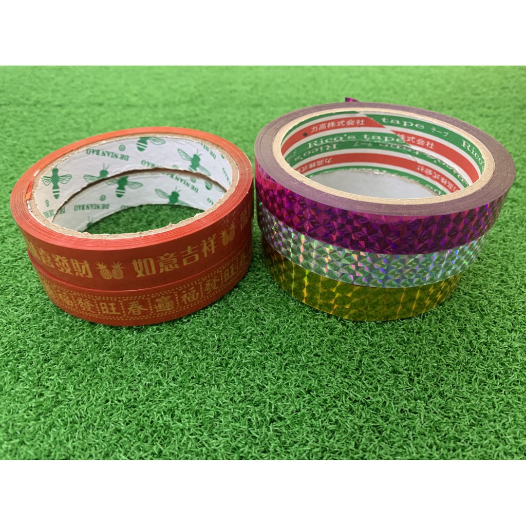 METALIC TAPE / CNY TAPE (READY STOCK) | Shopee Malaysia