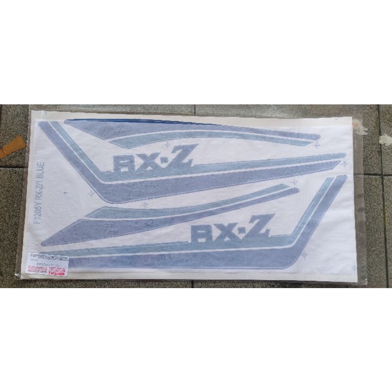 Yamaha RXZ FIRST GENERATION / GENERASI (1) Body Sticker - Stripe Strike ...