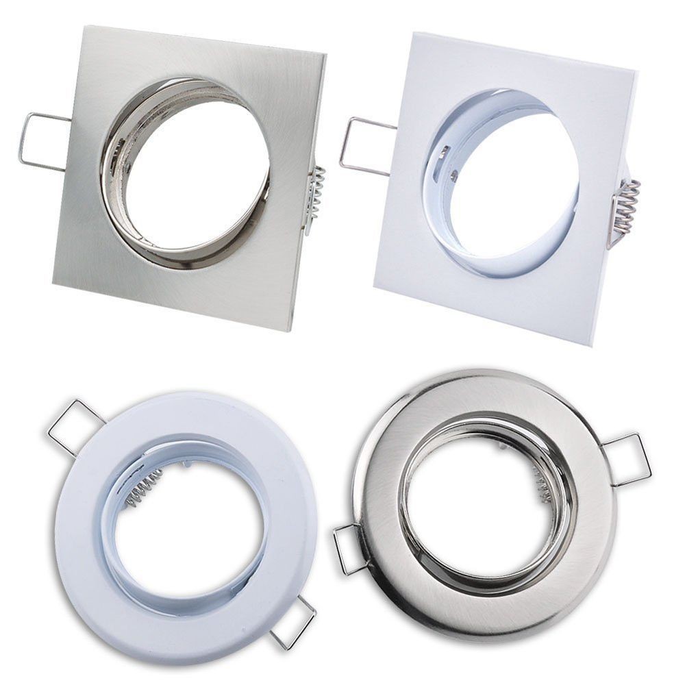 💥CLEARANCE SALES💥MR16 Square/Round Recessed Downlight Adjustable Casing ...
