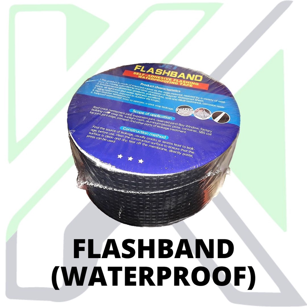 【JET】Waterproofing Flashband Weather Seal Adhesive Tapes 🚫💦 [Pita Kalis ...