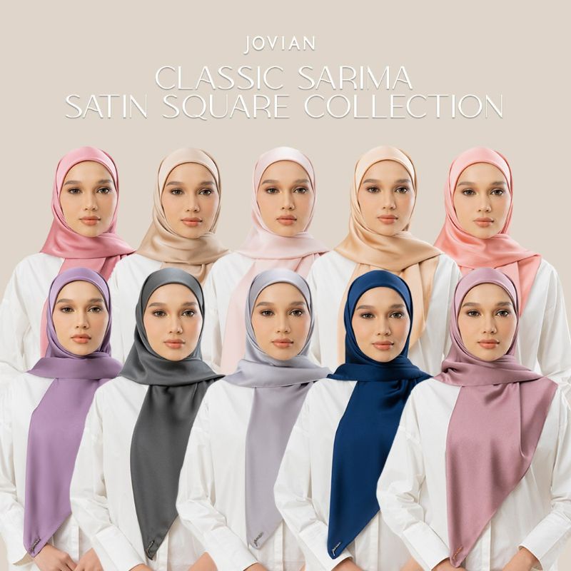 Jovian Hijab Classic Sarima Collection | Shopee Malaysia
