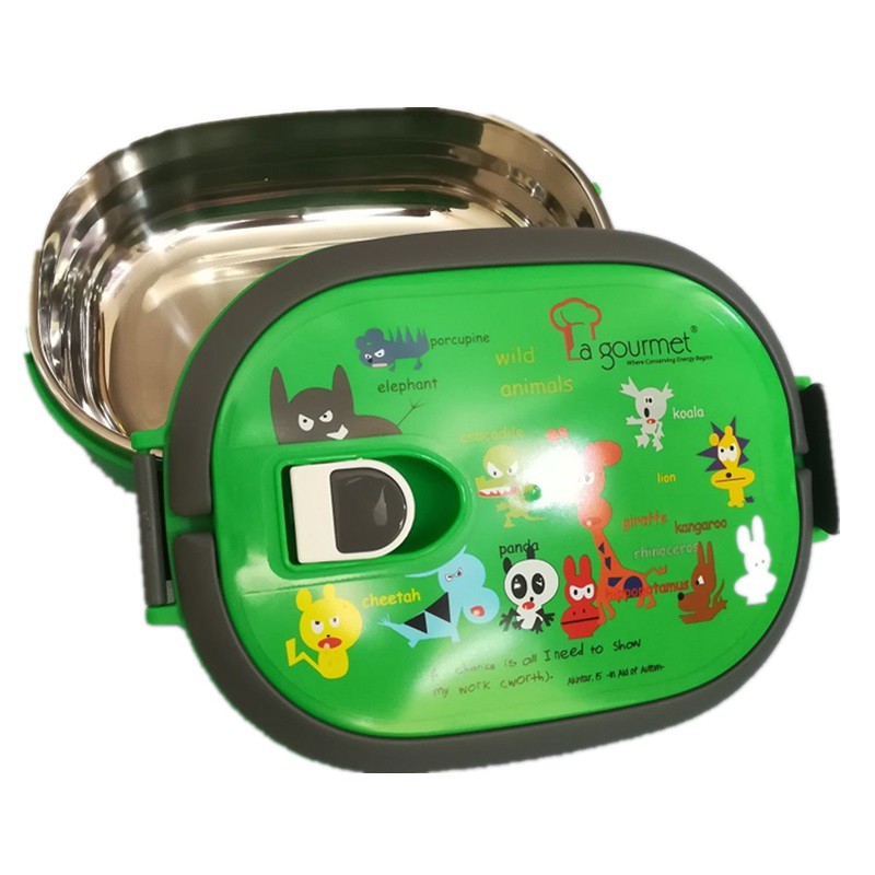 La gourmet 3R 'Pack To Go' 0.9L Rectangular Lunch Box | Shopee Malaysia