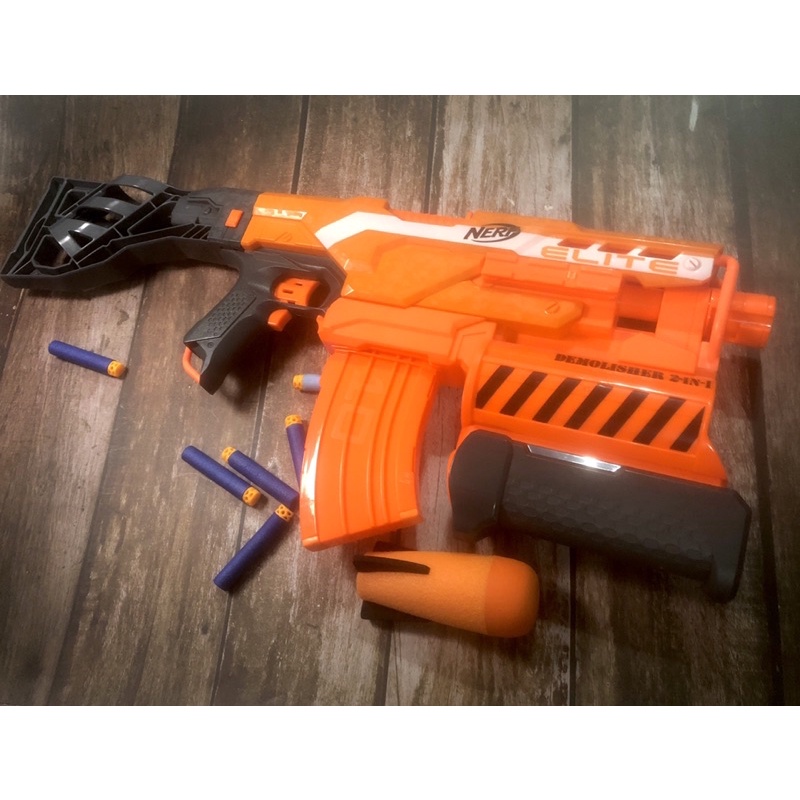 [serious?] Nerf Elite USED Demolisher Motorized Flywheel Blaster With ...