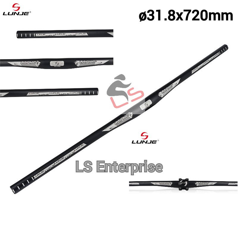 Bicycle Alloy Handlebar Aluminium Handle Basikal MTB ø31.8 | Shopee ...