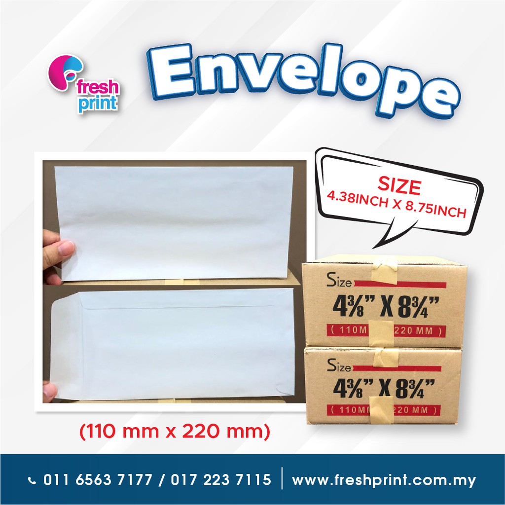 ENVELOPE / SAMPUL KAD KAHWIN (1 Box) 500pcs 4x6 / 4x8 / 6x6 | Shopee ...