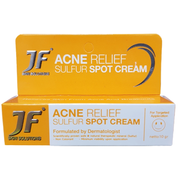 JF Acne Relief Sulfur Spot Cream (10g) (Exp: 10/2023) | Shopee Malaysia