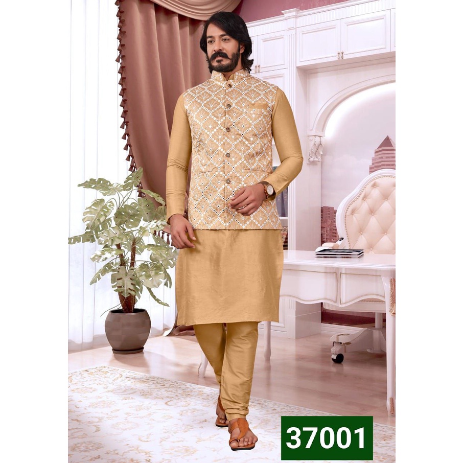 Indian men kurta with coti/koti || male kurta || male kurta set with ...