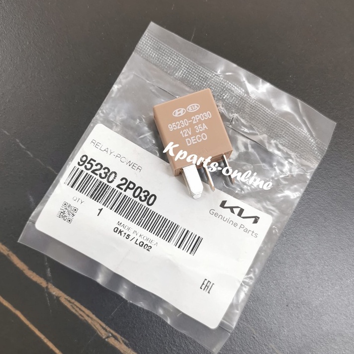 POWER RELAY (GENUINE PARTS) 12V 35A DECO - KIA / HYUNDAI > 95230-2P030 ...