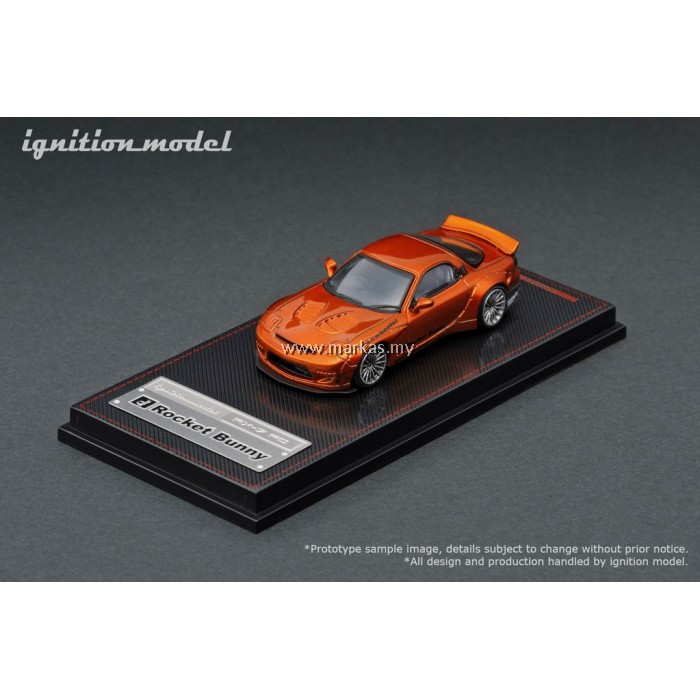IGNITION MODEL 1/64 ROCKET BUNNY RX-7 (FD3S) ORANGE METALLIC | Shopee Malaysia