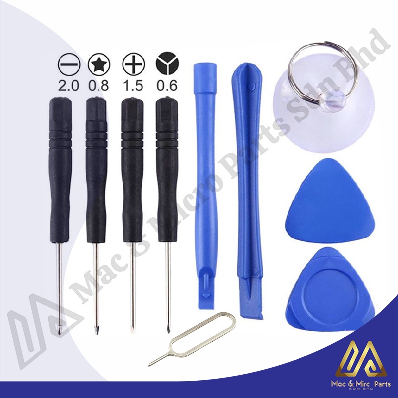 Mac & Micro 7 in 1 Repair Tool Kits Alat Baiki Handphone | Shopee Malaysia
