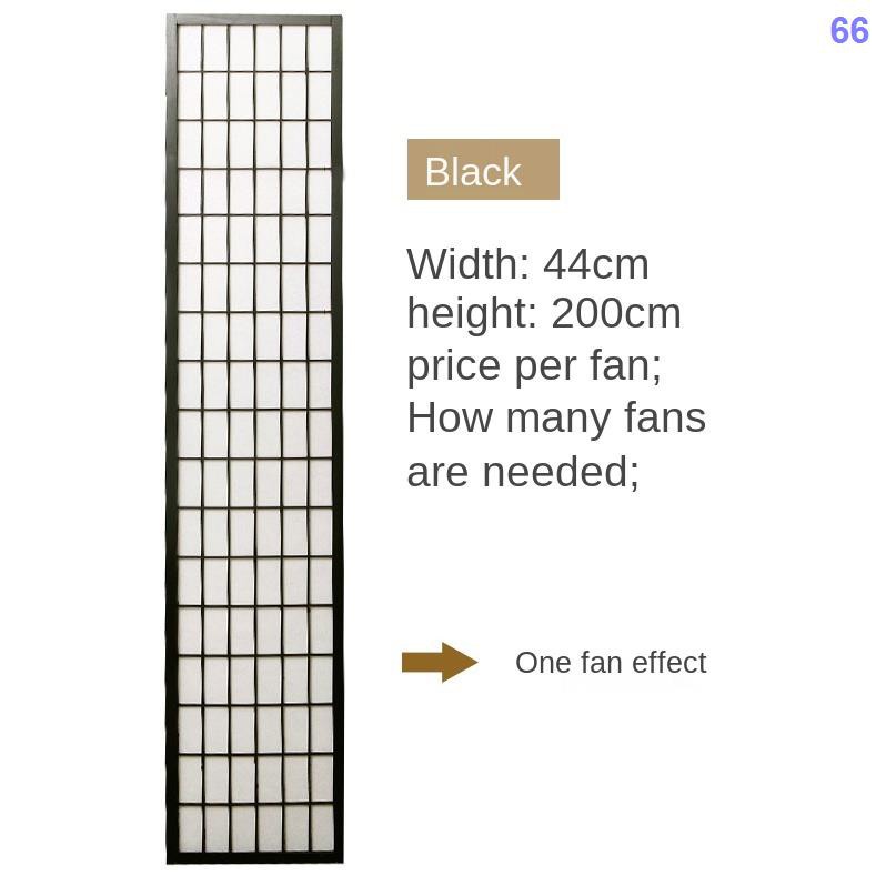 Ready stock!！Solid wood Japanese screen with baffle folding simple ...