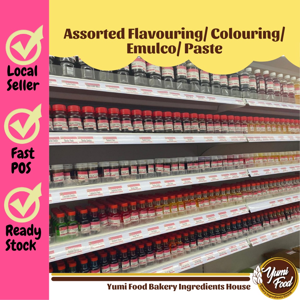 [PISTACHIO| RED VELVET EMULCO] Perisa |Pewarna |Esen / Artificial Food ...