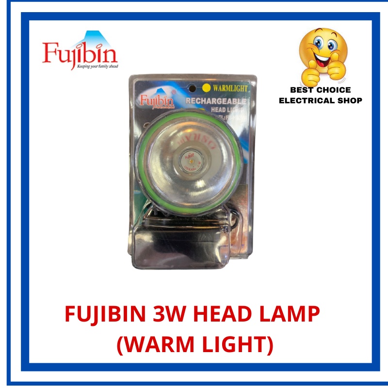 [Original] Fujibin High Power Rechargeable LED Head Lamp / Head Light ...