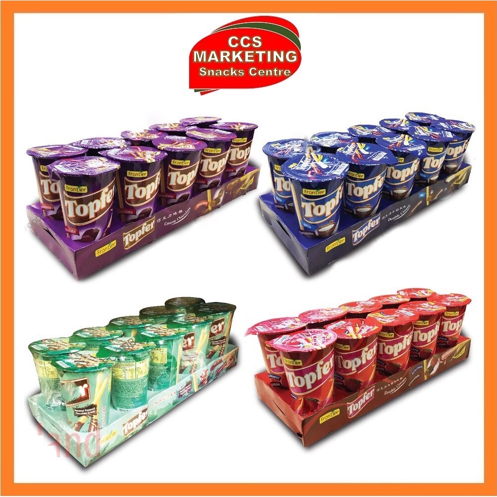 CCS Frontier Topfer Crunchy Stick ( 40g x 10pcs ) | Shopee Malaysia