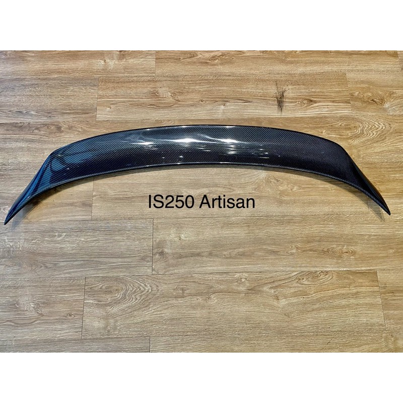 Lexus is200t is250 is300 is350 ARTISAN carbon boot trunk spoiler lip IS ...