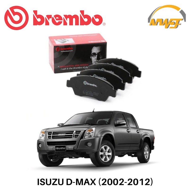 BREMBO BRAKE PAD FRONT ISUZU D-MAX (2002-2012) | Shopee Malaysia