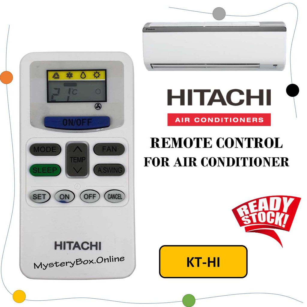 Hitachi Replacement | Hitachi | Remote Control FOR Air Cond Aircond Air ...