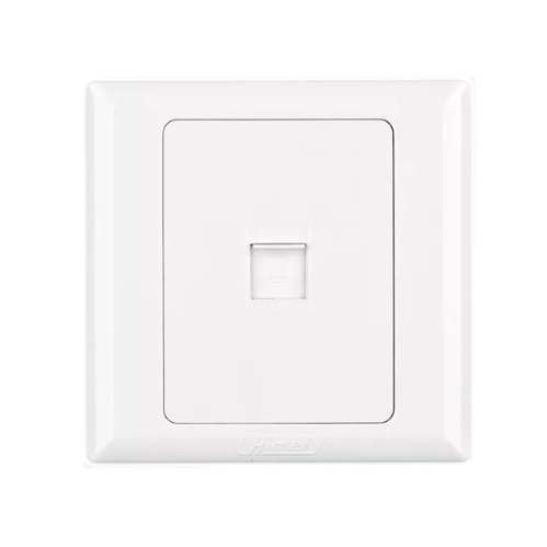Himel Advance Series 1 Gang RJ45 Data Socket Cat 6 8 Pin | Shopee Malaysia