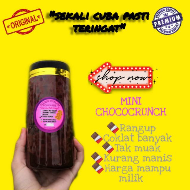 Mini chococrunch (Chocojar viral) | Shopee Malaysia