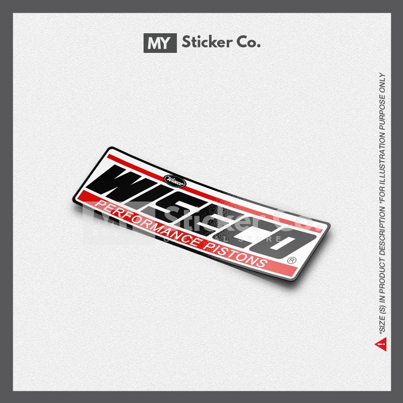Sticker - Wiseco Performance Pistons (Classic) | Shopee Malaysia