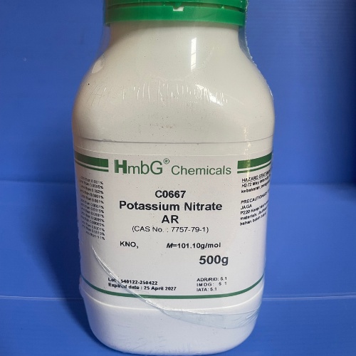 Potassium Nitrate AR 500g, HmbG | Shopee Malaysia