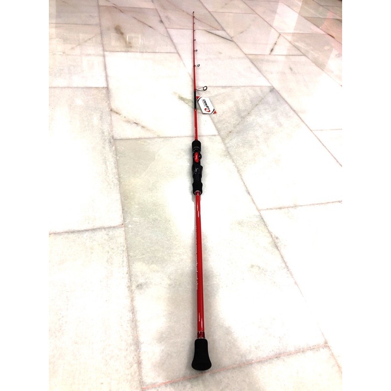 EUPRO RED HUNTER SOLID CARBON 6kaki one piece rod EUPRO RED HUNTER ...