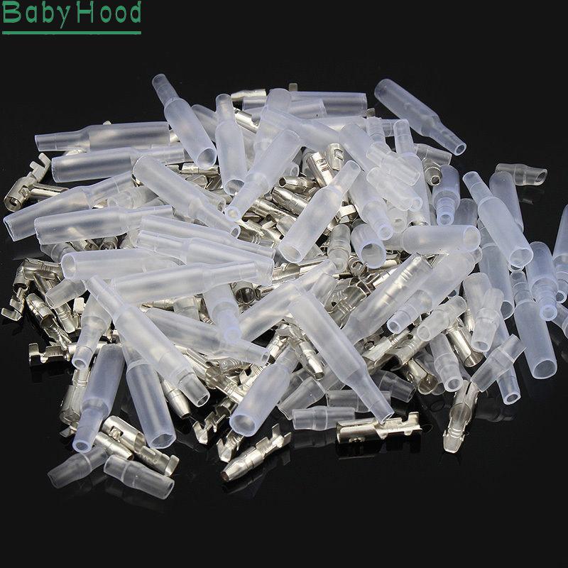 Connector Terminals Useful Practical Set New 100pcs + Sheaths 0.5 to 2. ...