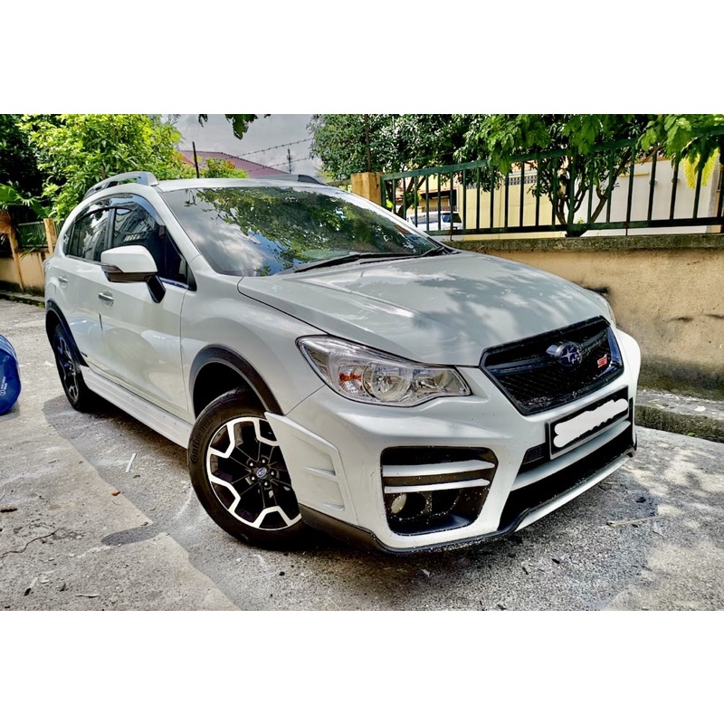 Subaru xv 2012 2013 2014 2015 2016 Kenstyle front bumper side skirt lip ...