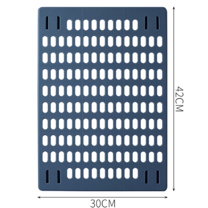 Wall Hanging Plastic Pegboard with Container Tray Hook Rak Gantung ...