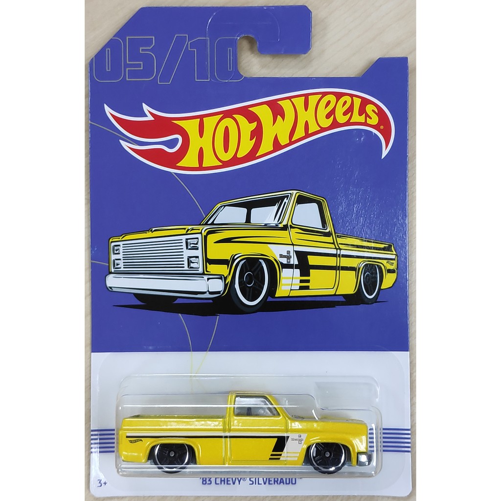 Hot Wheels 83 Chevy Silverado [HW 1983 Chevrolet Slammed Trucks Art ...