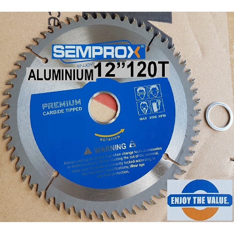 12" inch 120t aluminium plate blade disc miter cut off saw power tool ...