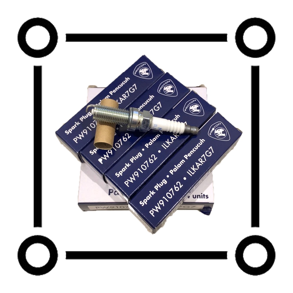 [XL]NGK SPARK PLUG IRIDIUM PROTON EXORA BOLD/PREVE /SUPRIMA S CFE TURBO ...