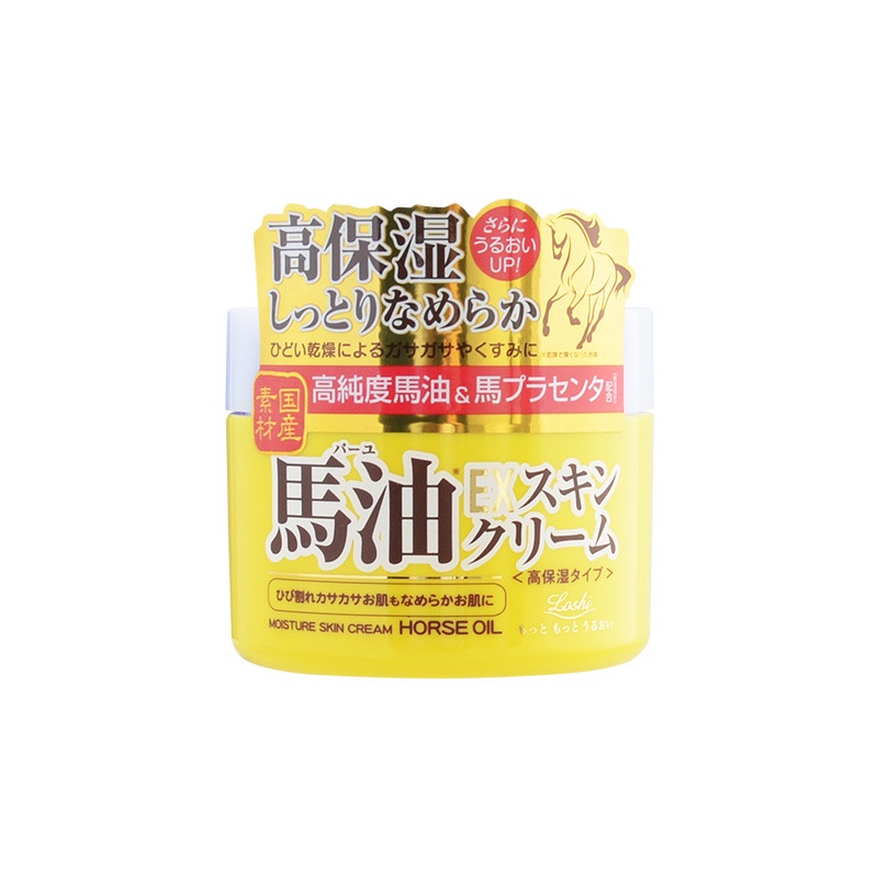 Loshi Moist Aid EX Skin Cream BA 100g / Skin Conditioner BH 500ml ...