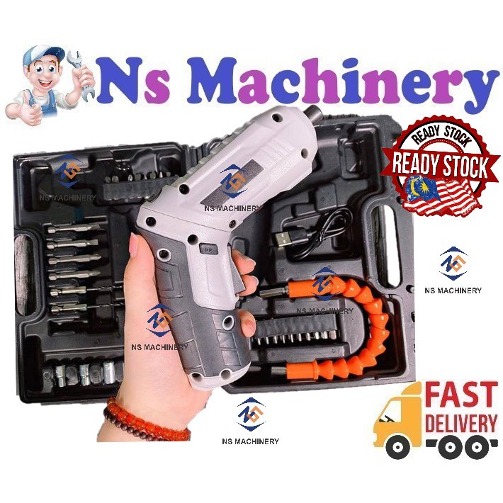 Mini Screwdriver Drill Machine /Cordless Rechargeable 4.2V Hand Drill ...