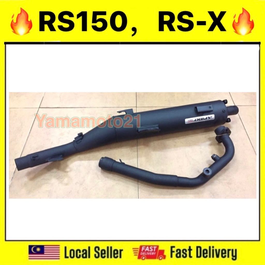 APIDO Racing Exhaust RS150 RSX150 32mm STD Racing EkzosRS150 Ekzos pipe ...