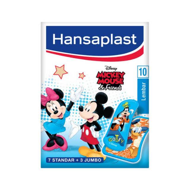 Hansaplast Kids Disney Mickey Mouse/Frozen contains 10 plasters ...
