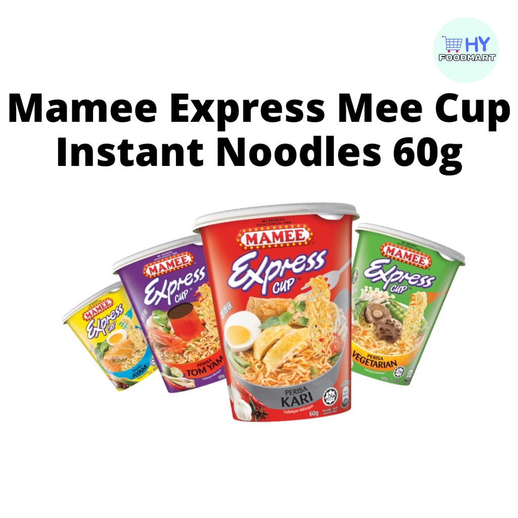 Mamee Express Mee Cup Instant Noodles 60g *ready stock* | Shopee Malaysia
