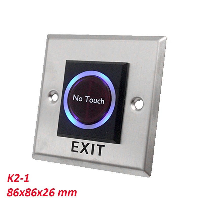 Metal Touchless Door Release Switch IR Contactless Infrared No Touch Exit Button | Shopee Malaysia