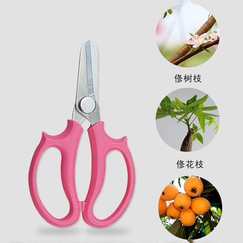 Garden Scissors Floral Shears Professional Flower Scissor Comfortable Grip Handle Pruning Shear ...