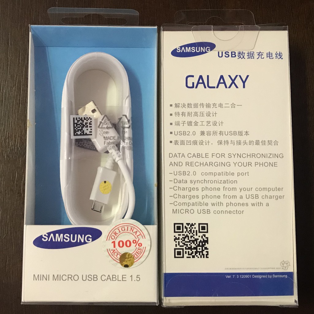 Samsung Mini Micro USB Cable (1.5m) | Shopee Malaysia