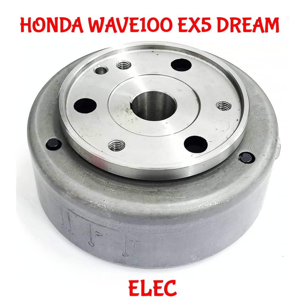HEAVY DUTY HONDA WAVE100 KICK ELEC EX5 DREAM KRISS100 MAGNET ASSY ...