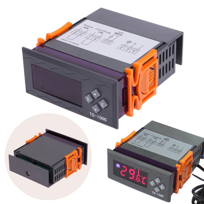 110V-240V Digital Thermostat Temperature Humidity Controller Hygrometer | Shopee Malaysia