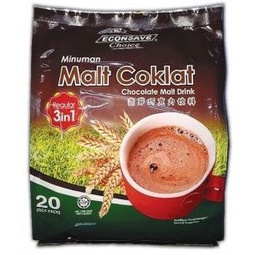 Econsave 3 in 1 Chocolate Malt Drink (20's x 30g) | Shopee Malaysia