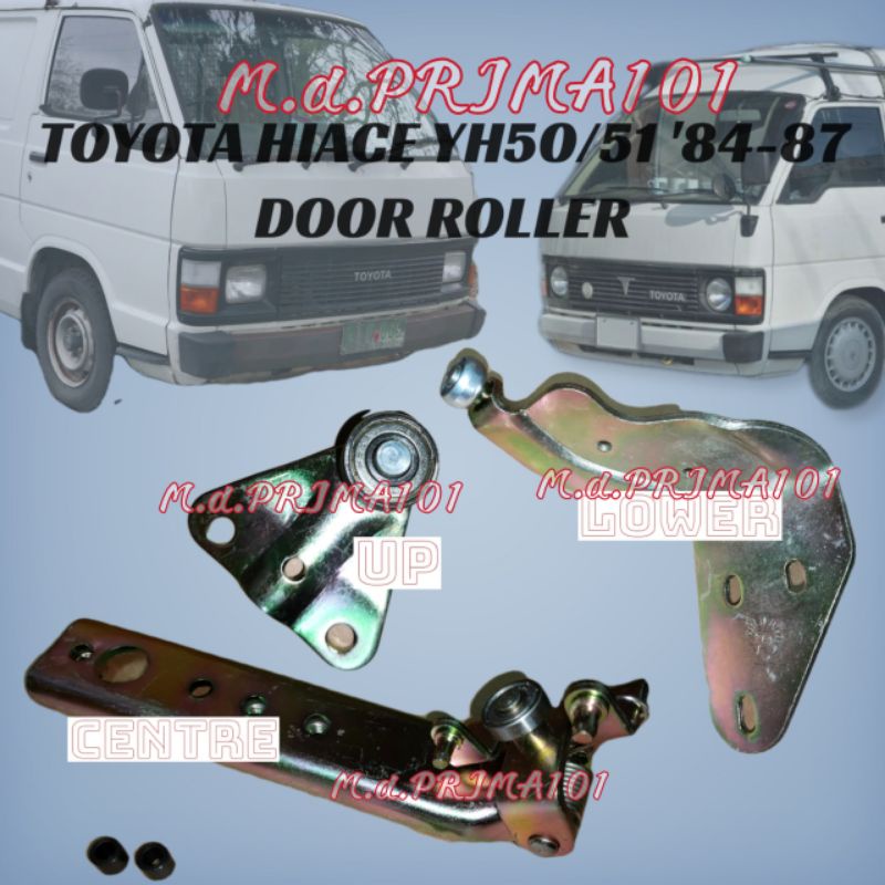 Toyota Hiace YH50 YH51 Sliding Door Roller Bracket Pintu Tepi | Shopee ...