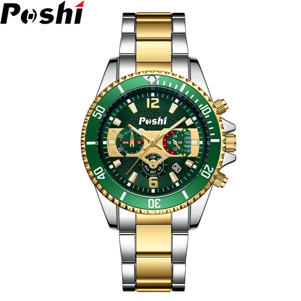 Original POSHI Men's Watch High Quality Waterproof Sport Quartz ...